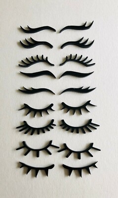 Eyelash Cake Embossers for Unicorn or Animal Cakes | eBay UK