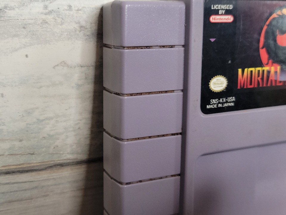 Super Nintendo SNES - Top Fighter QJ Arcade Joystick with Mortal Kombat ...