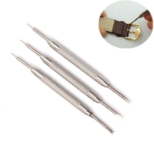 3pcs New Watch Band Spring Bars Strap Link Pins Remover Repair Kit Tool ...