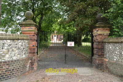 Photo 6x4 Gate to Roborough Hospital Eastbourne c2020 | eBay UK