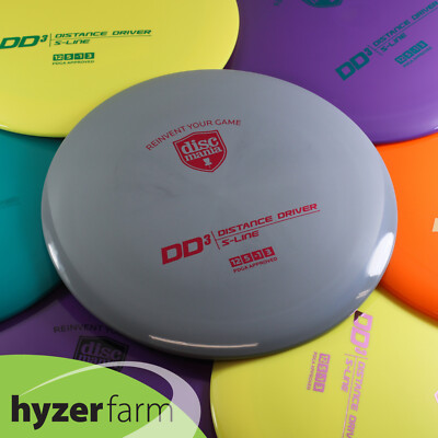 Discmania ORIGINALS S-LINE DD3 *pick color & weight* Hyzer Farm disc ...