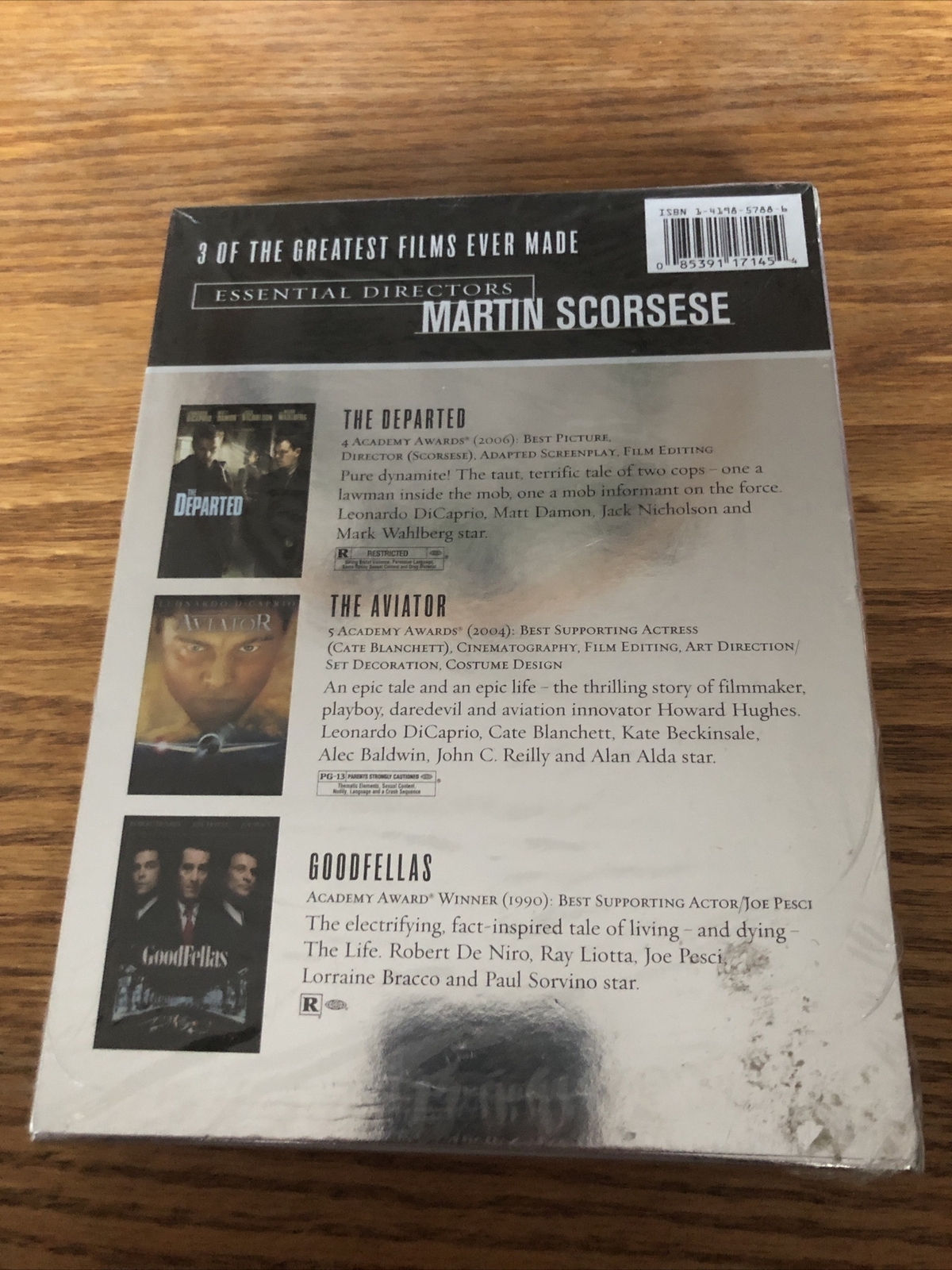 Essential Directors: Martin Scorsese (DVD, 2007, 3-Disc Set) for sale ...