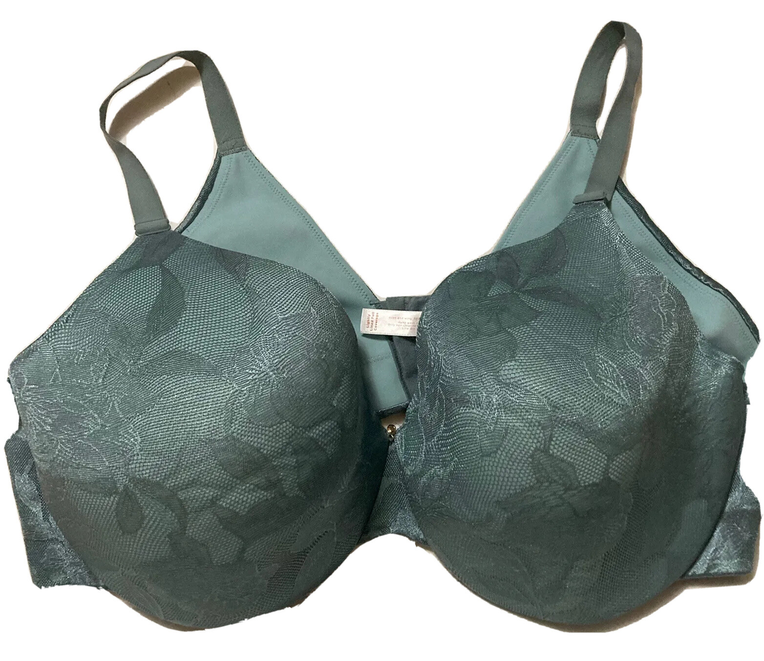 Cacique 46D Lightly Lined Full Coverage Nylon Lace Gr… - Gem