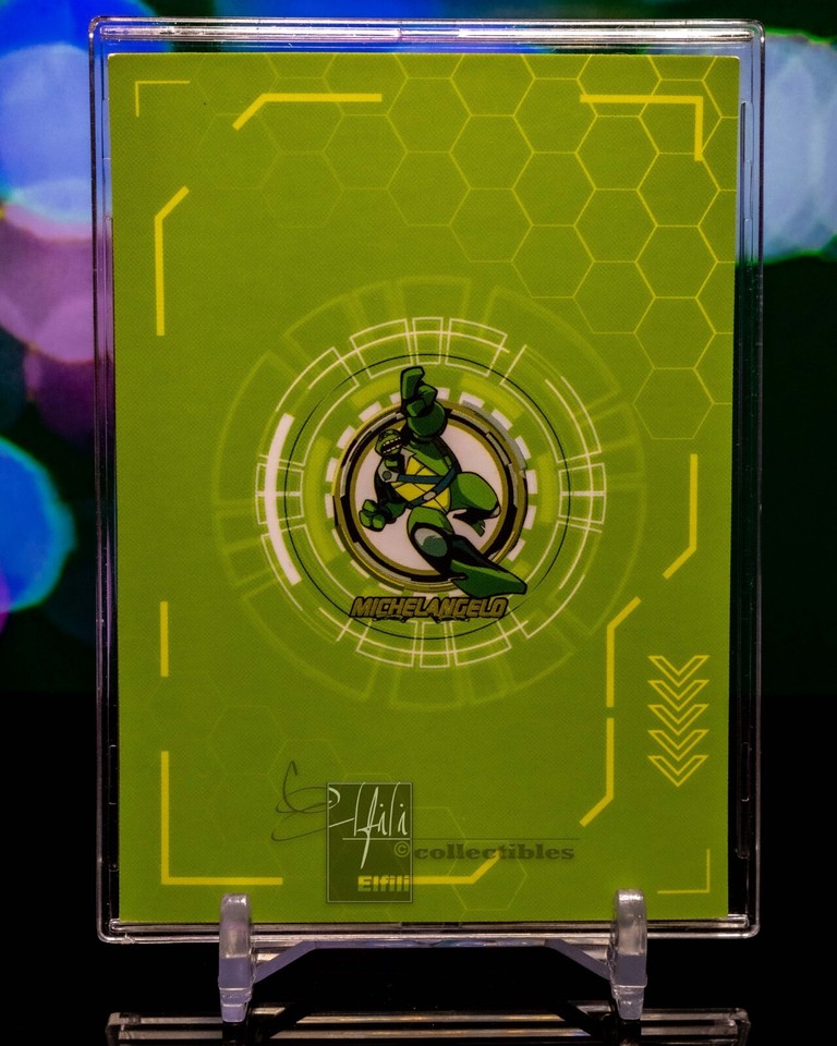 Teenage Mutant Ninja Turtles TMNT UR Raphael Premium Holo Foil Card CCG ...