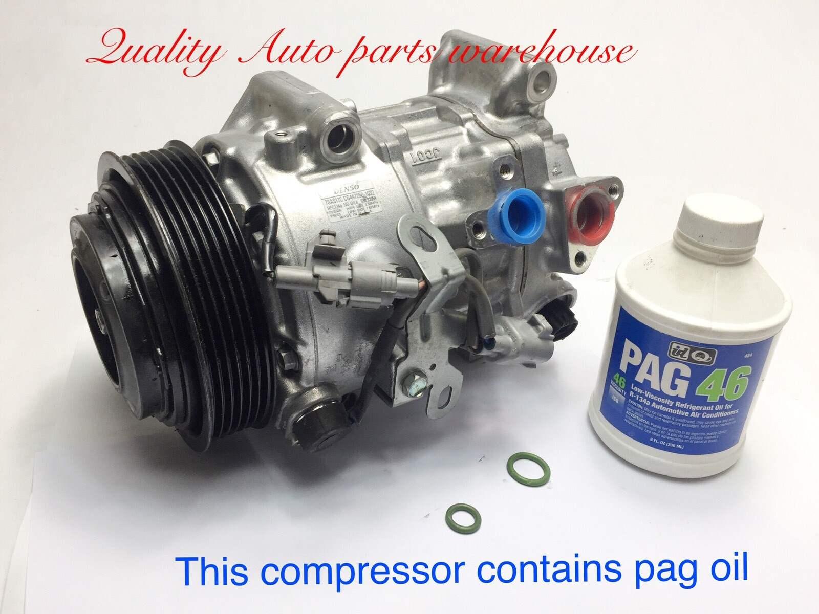 2016-2018 Toyota Highlander 3.5L Reman AC Compressor W/1 year warranty ...
