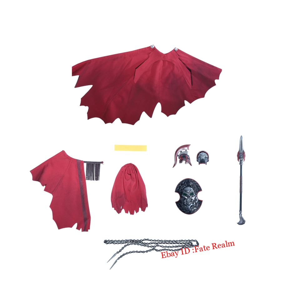 1/12 Custom Cape Cloak Set For 6'' Gladiator Spawn Action Figure（No ...