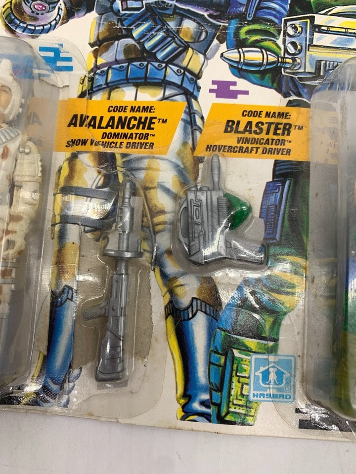 GI Joe Battle Force 2000 "AVALANCHE & BLASTER" *NEW* Hasbro 1987 | eBay