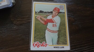 1978 TOPPS # 326 MIKE LUM BASEBALL CARD | eBay