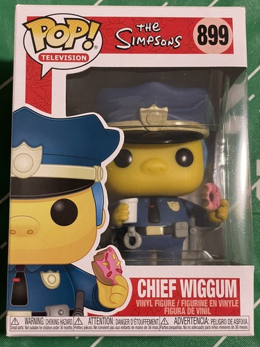 Funko POP! Television #899 The Simpsons Chief Wiggum Vinyl Figure | eBay