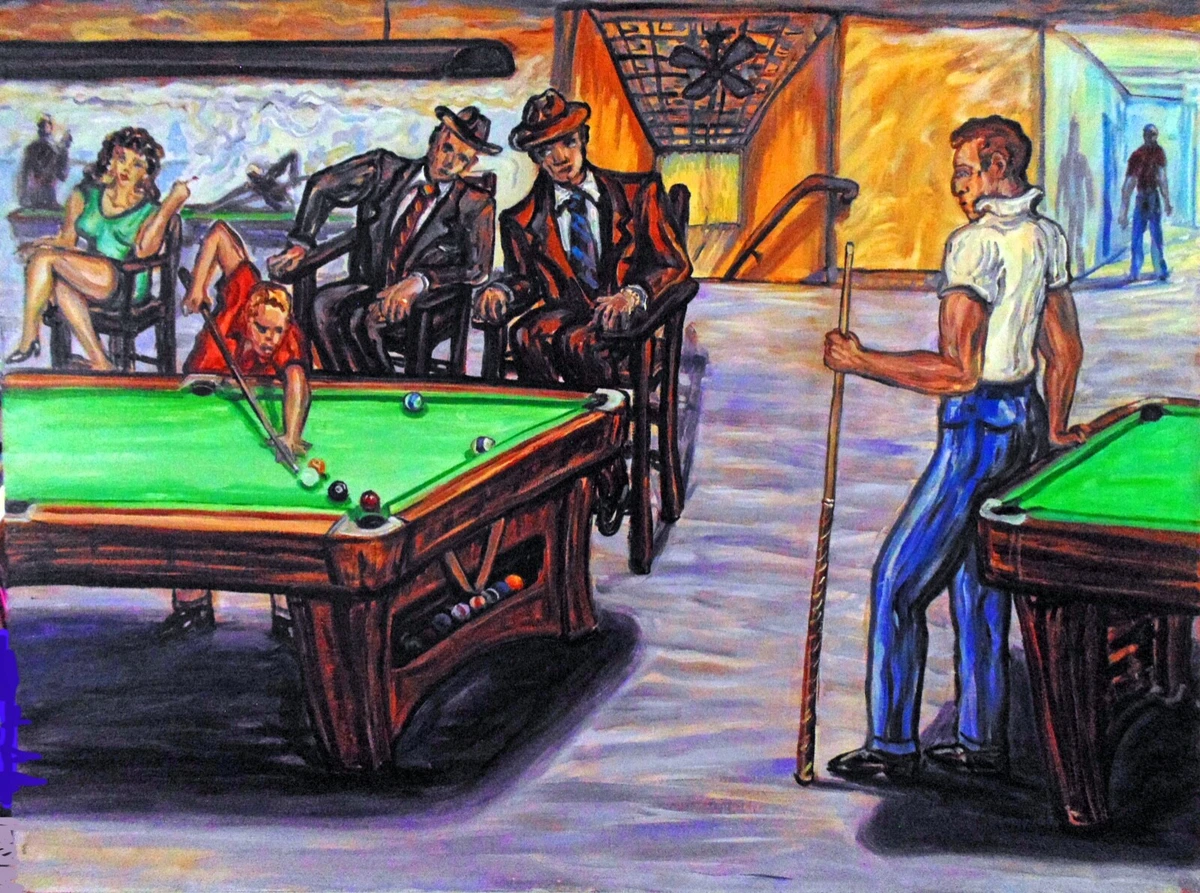 Pool Table Painting
