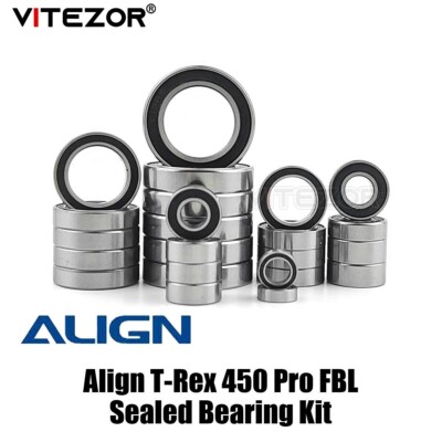 For Align T-Rex 450 Pro FBL Sealed Bearing Kit | eBay Australia