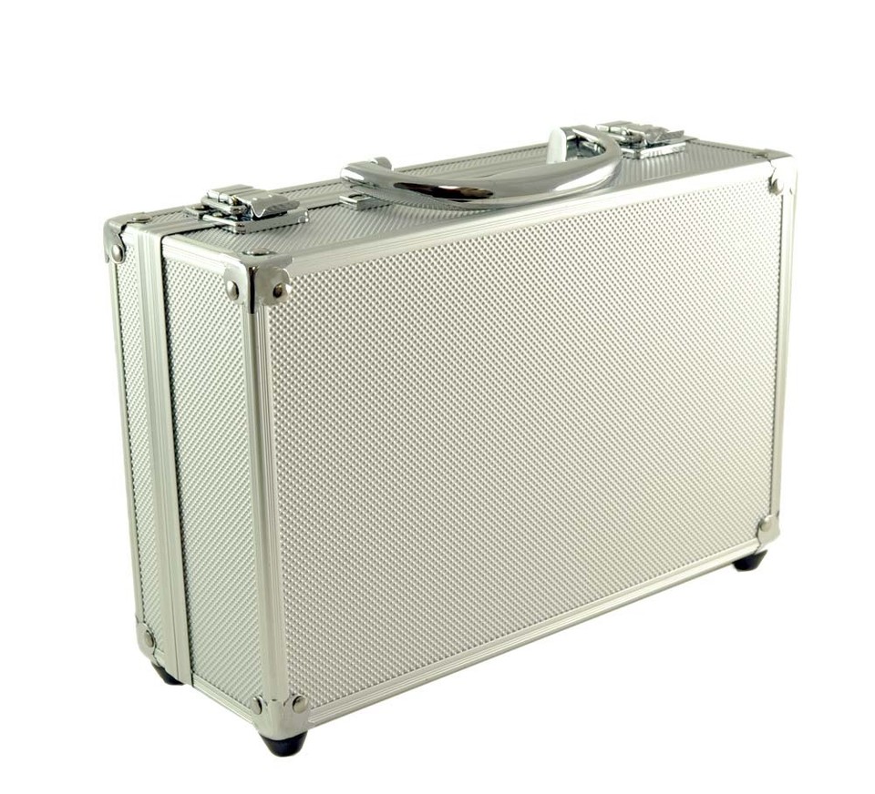 Shanyshine Carry All Trunk Train Case Makeup & Reusable Aluminum Case ...