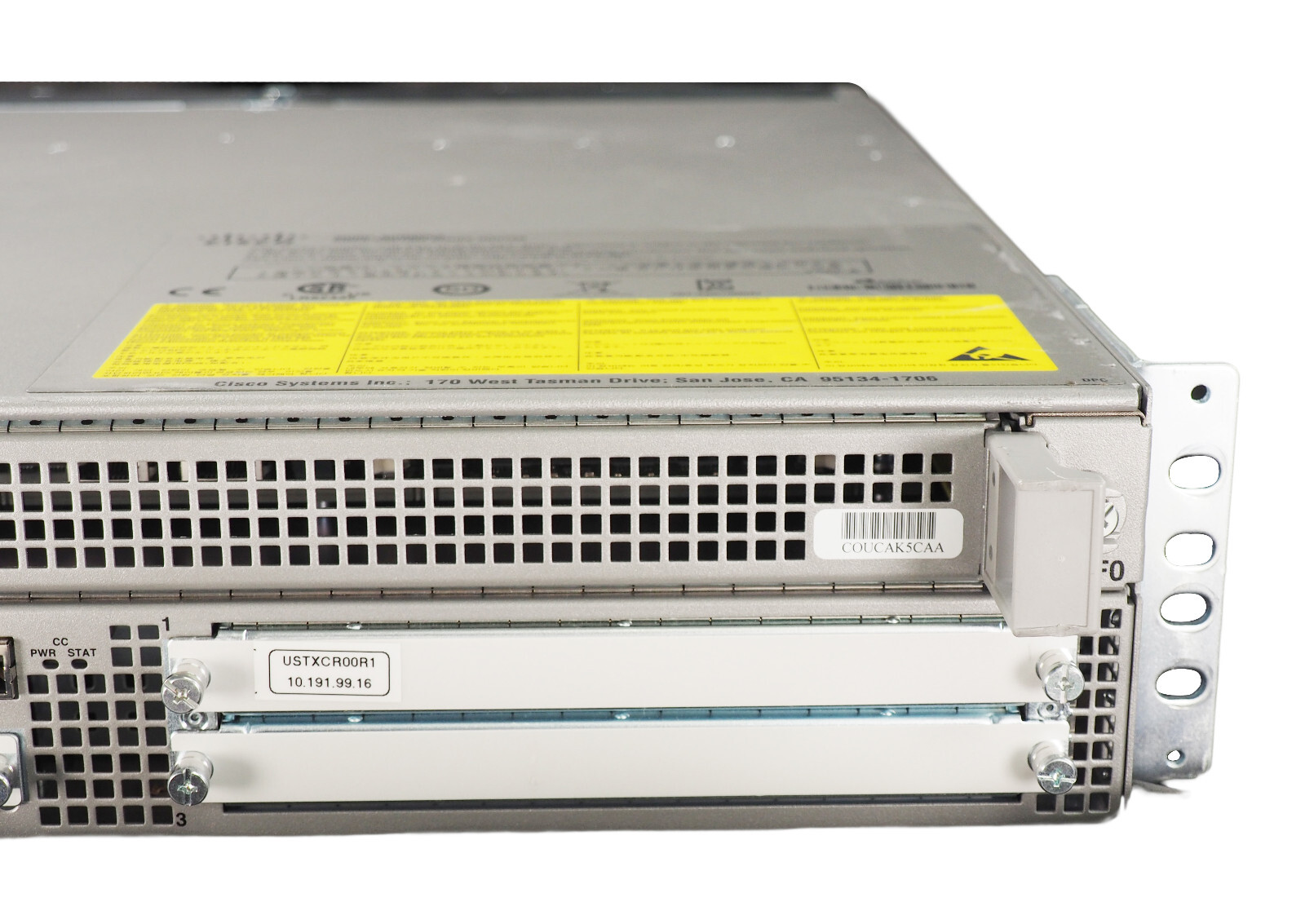 Cisco ASR1002-X V06 6-Port GE Chassis w/ Dual AC Power ASR1002-PWR-AC ...