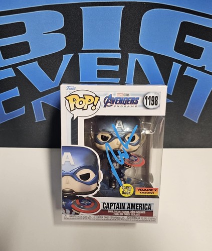 TOM HOMAN BORDER CZAR Autograph CAPTAIN AMERICA 1198 FUNKO With JSA COA ...