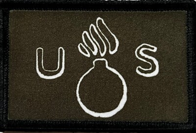 WWII Flaming Bomb Morale Patch Tactical ARMY | eBay