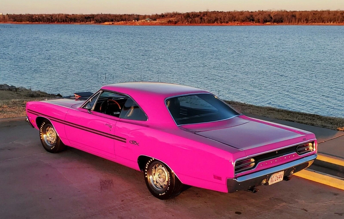 Mopar’s Eye-Popping Hot Pink on a ‘70 Plymouth GTX