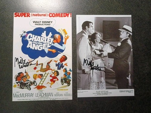 MILLS WATSON 2 Hand Signed Autograph 4X6 PHOTO S -ACTOR- CHARLEY & THE ...