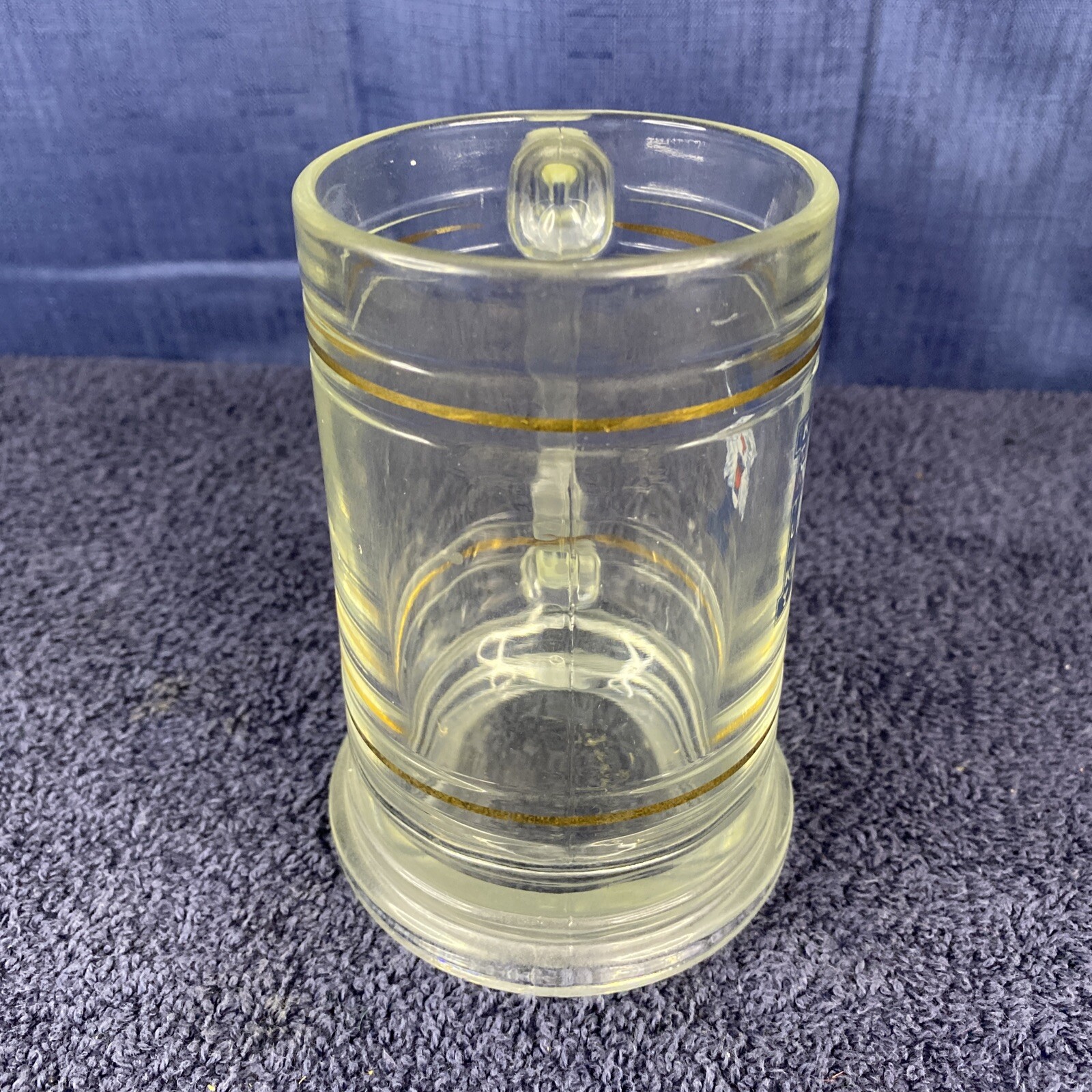 VINTAGE UNIVERSITY OF KENTUCKY WILDCATS BEER MUG GOLD TRIMMED W/ HANDLE ...