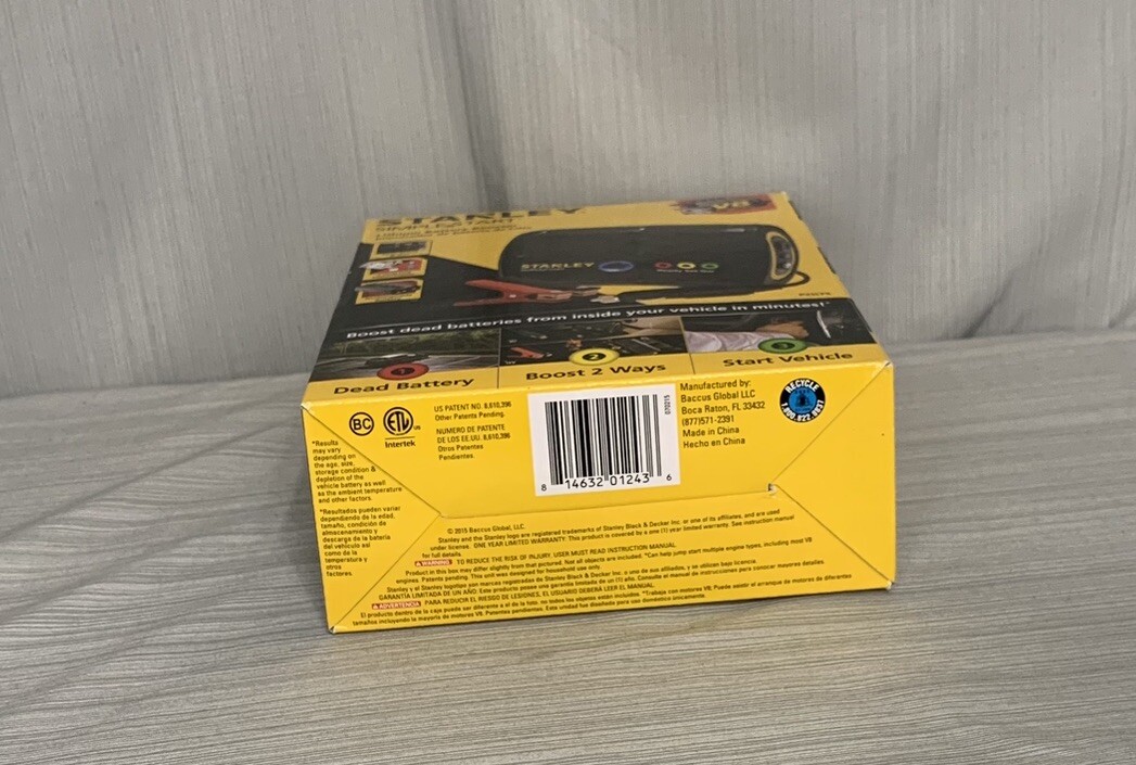 Stanley P2G7S Simple Start Lithium Battery Booster for sale online | eBay