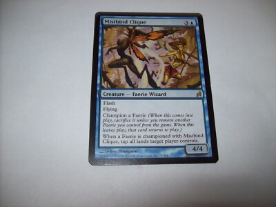 MTG Mistbind Clique Lorwyn MP Rare Creature Free Ship & Tracked | eBay