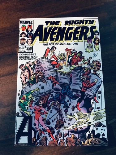 AVENGERS #250 VF+NM- MARVEL COMICS 1984 COPPER AGE | eBay