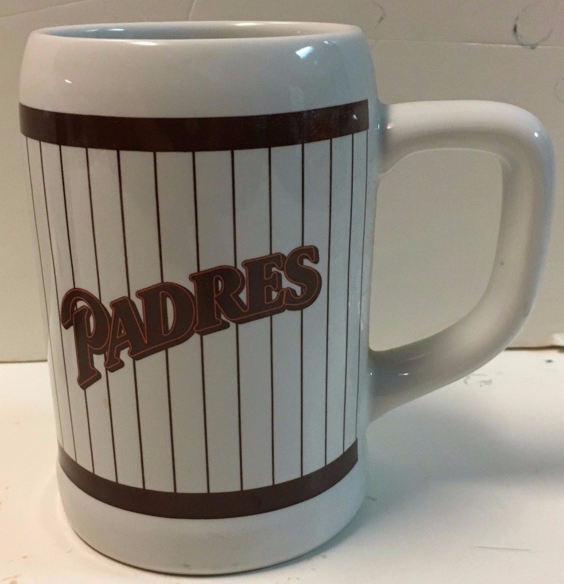 Vintage San Diego Padres Large Ceramic Mug Stein MLB | eBay