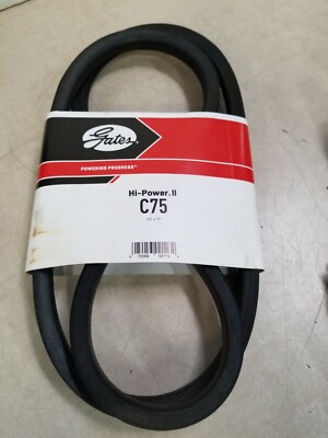 Gates Racing C75 Hi-Power II Belts | eBay