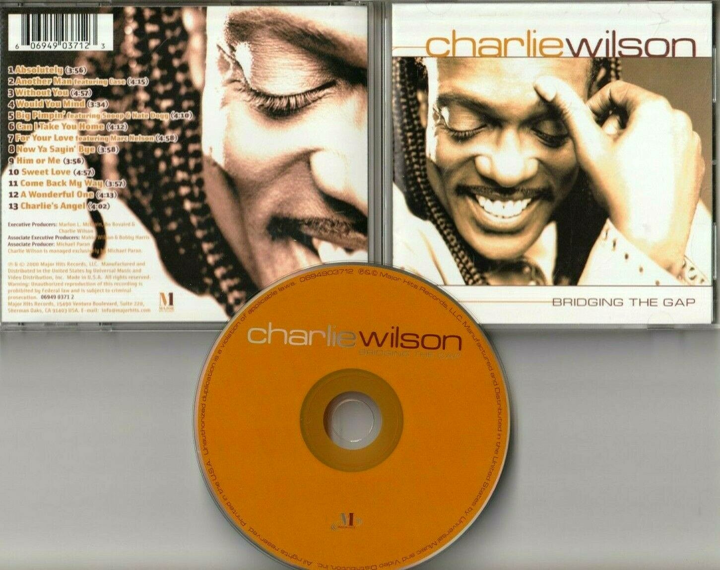 Bridging the Gap The Band Charlie Wilson (CD, Nov-2000) LIKE NEW ...