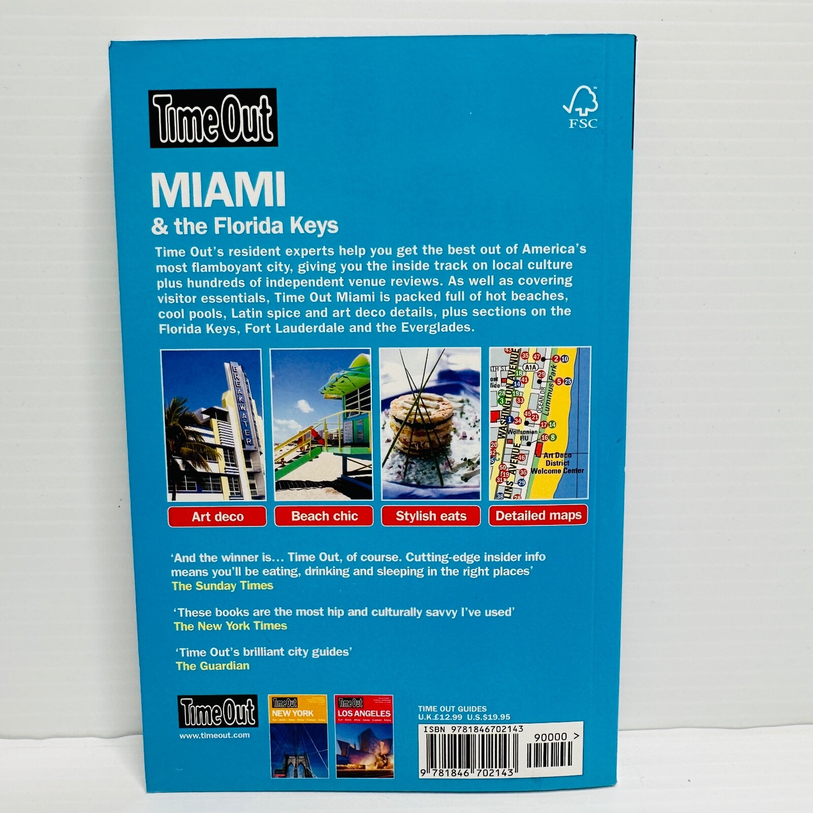 Time Out Miami And The Florida Keys Paperback Book Travel Guide Food ...