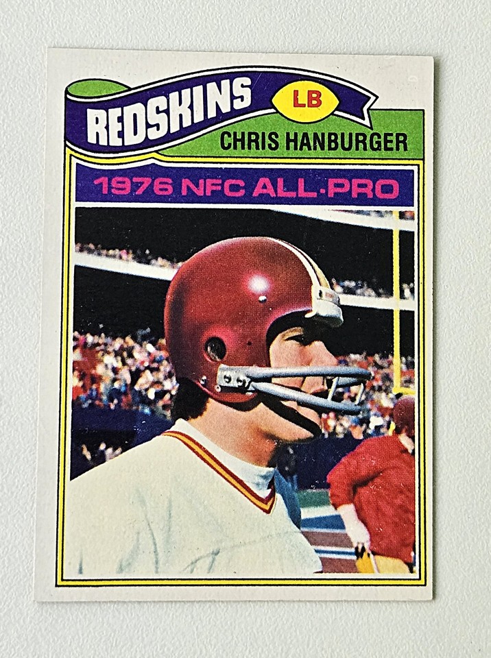 1977 VINTAGE Topps Football Cards Washington Redskins - you pick # 12 ...