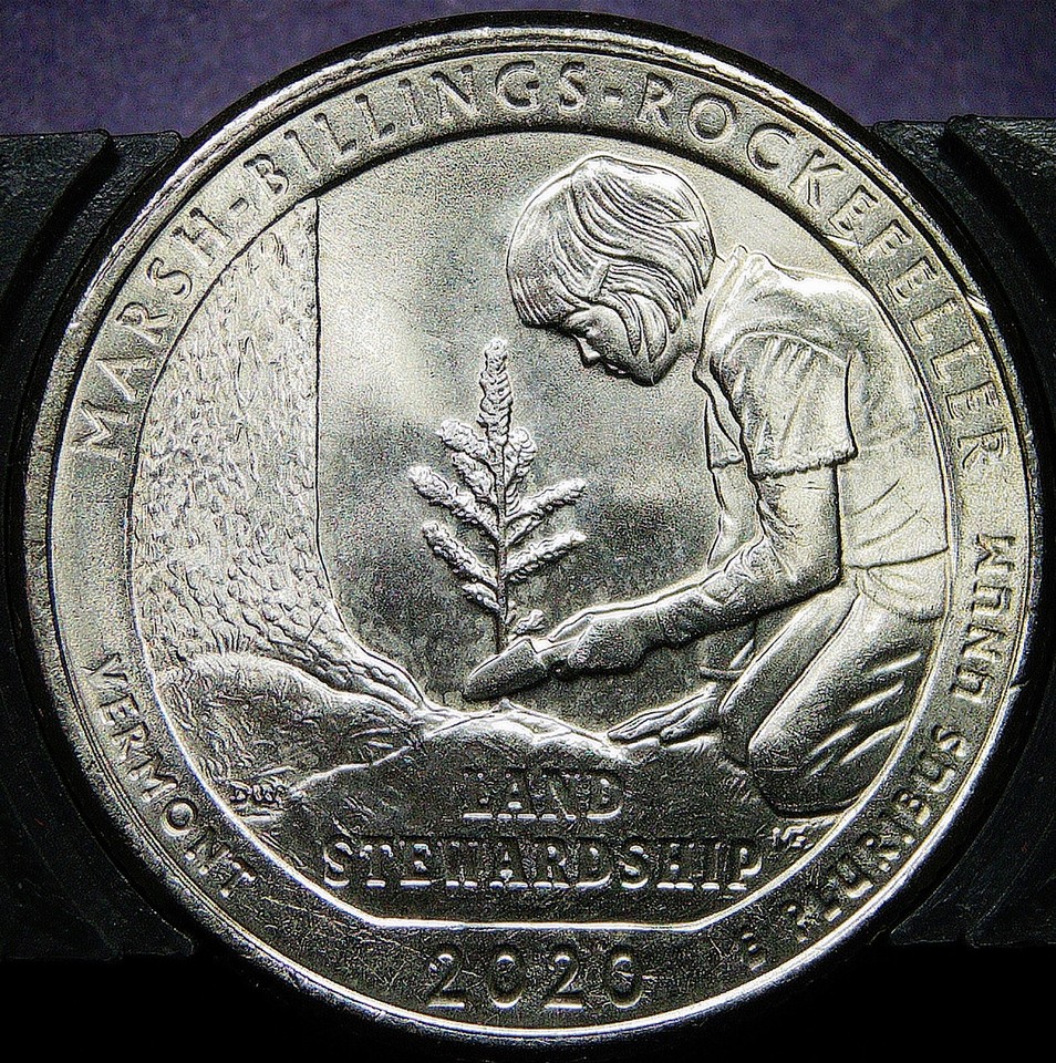 2020 P MBR Washington quarter error, partial tilted collar | eBay