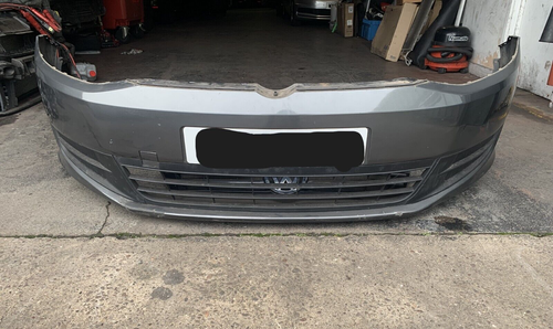 VW SHARAN MK2 FRONT BUMPER SHELL GREY COLOUR CODE: LR7H *SHELL* | eBay UK
