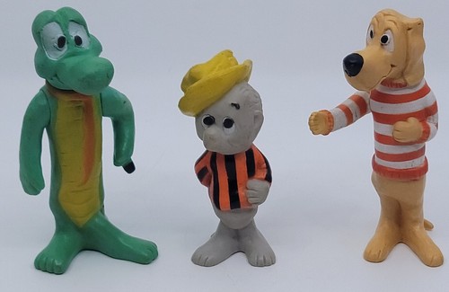 1969 Walt Kelly Toys Beauregard Hound Pogo Possum Albert Alligator Lot ...