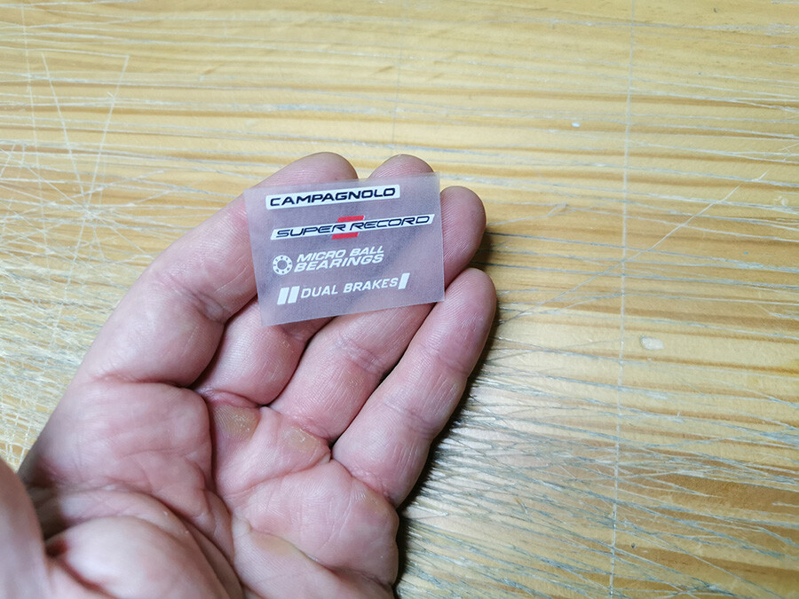 Campagnolo Super record 11 brakes calipers decal stickers sticker ステッ ...