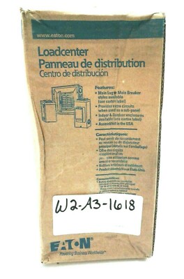 Eaton Cutler-Hammer 70A 120/240V 4 Circuits Surface Mount Main Lug ...