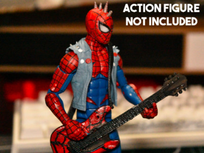 Spider-Man ATSV PS5 Spider-Punk Head for Action Figures Fits Legends ...
