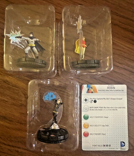 BATMAN CLASSIC TV Series HeroClix Set Dynamic Duo Wizkids Robin ...