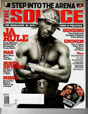 The SOURCE Magazine #161 February 2003 Ja Rule Nas Busta Rhymes RARE Hip-Hop | eBay
