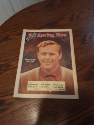 APRIL 4,1970-THE SPORTING NEWS-GOLF GREAT ARNOLD PALMER(NM) | eBay
