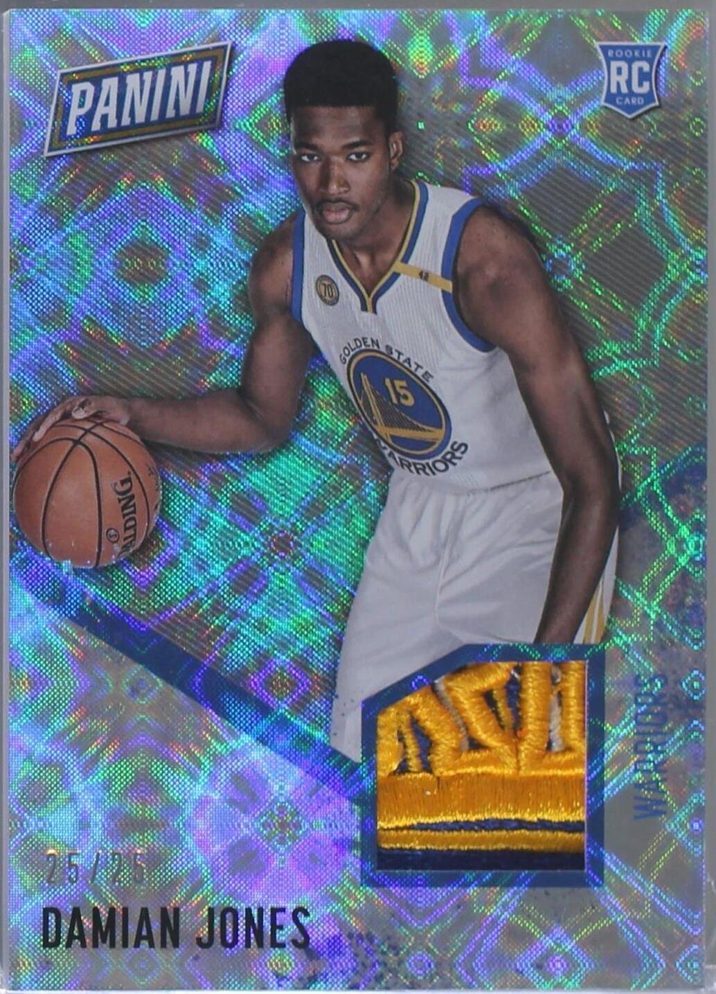 2016-17 Panini Day - Material Damian Jones #23 Starburst /25 (MEM, RC ...