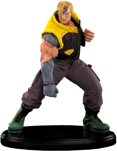 Street Fighter Charlie Nash Capitaine Usmc statue Pop Culture Choc ...