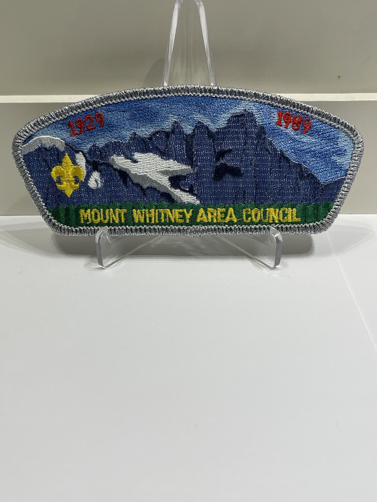 Mt. Whitney Area Council CSP Boy Scouts Patch BSA 60th Anniversary ...