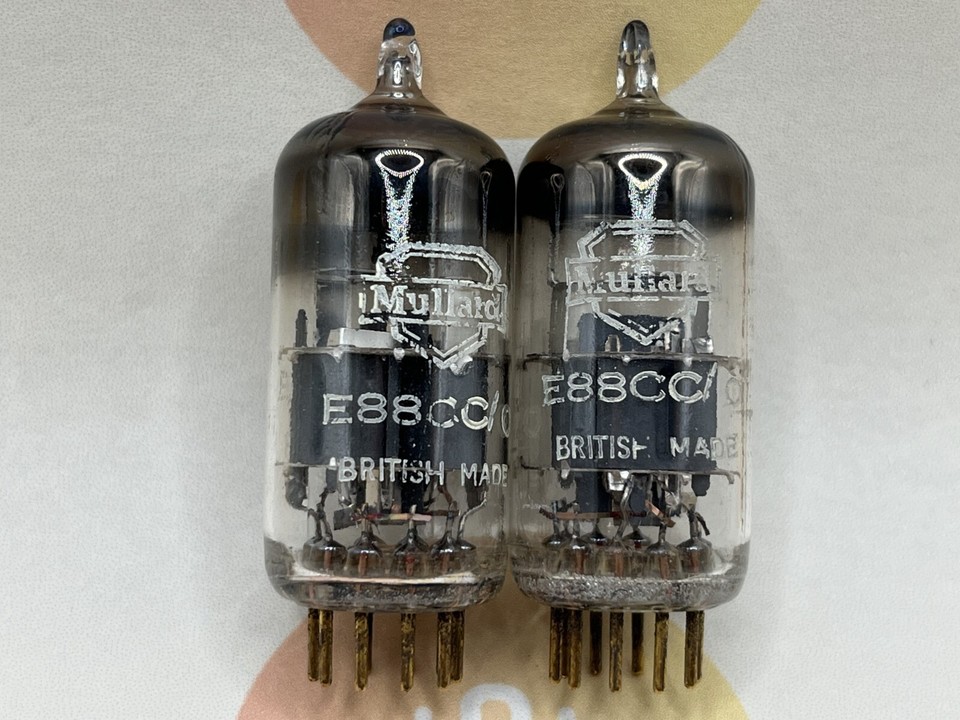 Mullard E88CC/01 Matched Pair - Mitcham 1960 - Same Code - Near NOS | eBay