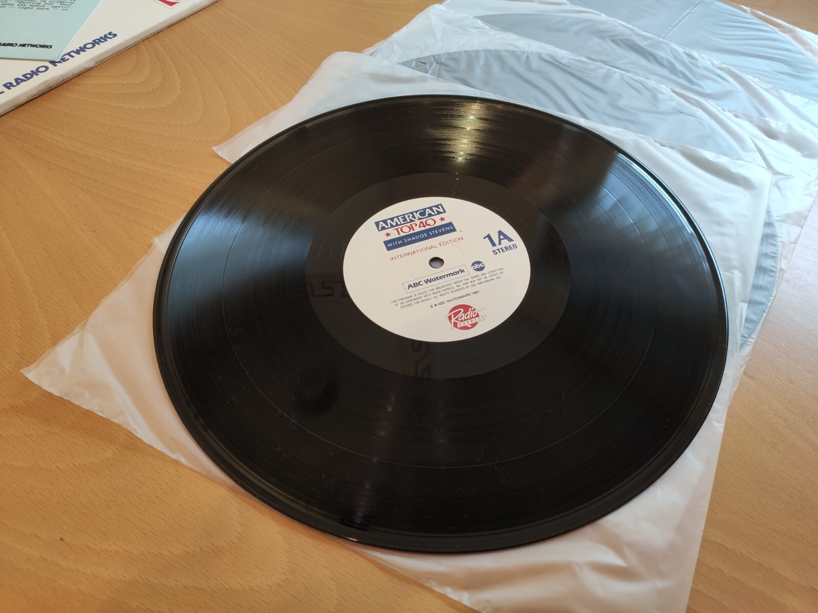 AMERICAN * TOP40 * WITH SHADOE STEVENS 4xPROMO VINYL Show #8 ABC RADIO ...