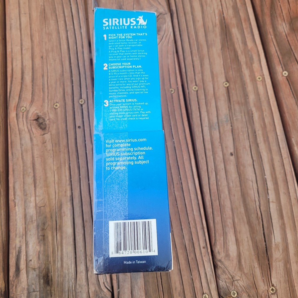 Sirius Starmate Replay Receiver & Car Kit ST2 XM Satellite Radio with ...