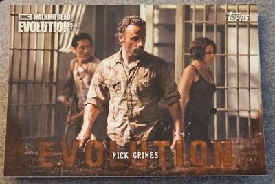 2017 Topps The Walking Dead Evolution Rick Grimes #3 | eBay