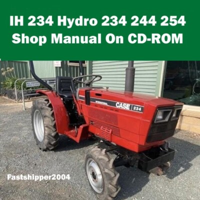 IH International Harvester 234 Hydro 234 244 254 Tractors Shop Service ...