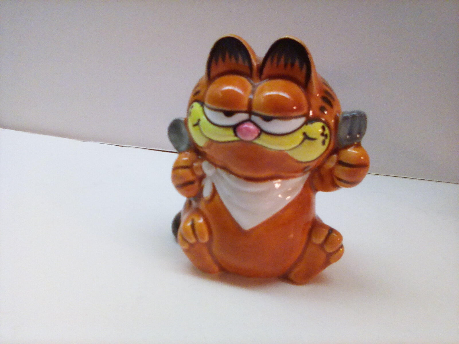 Enesco Vintage Rare/HTF Garfield the Cat "Cook/Chef" Salt & Pepper ...