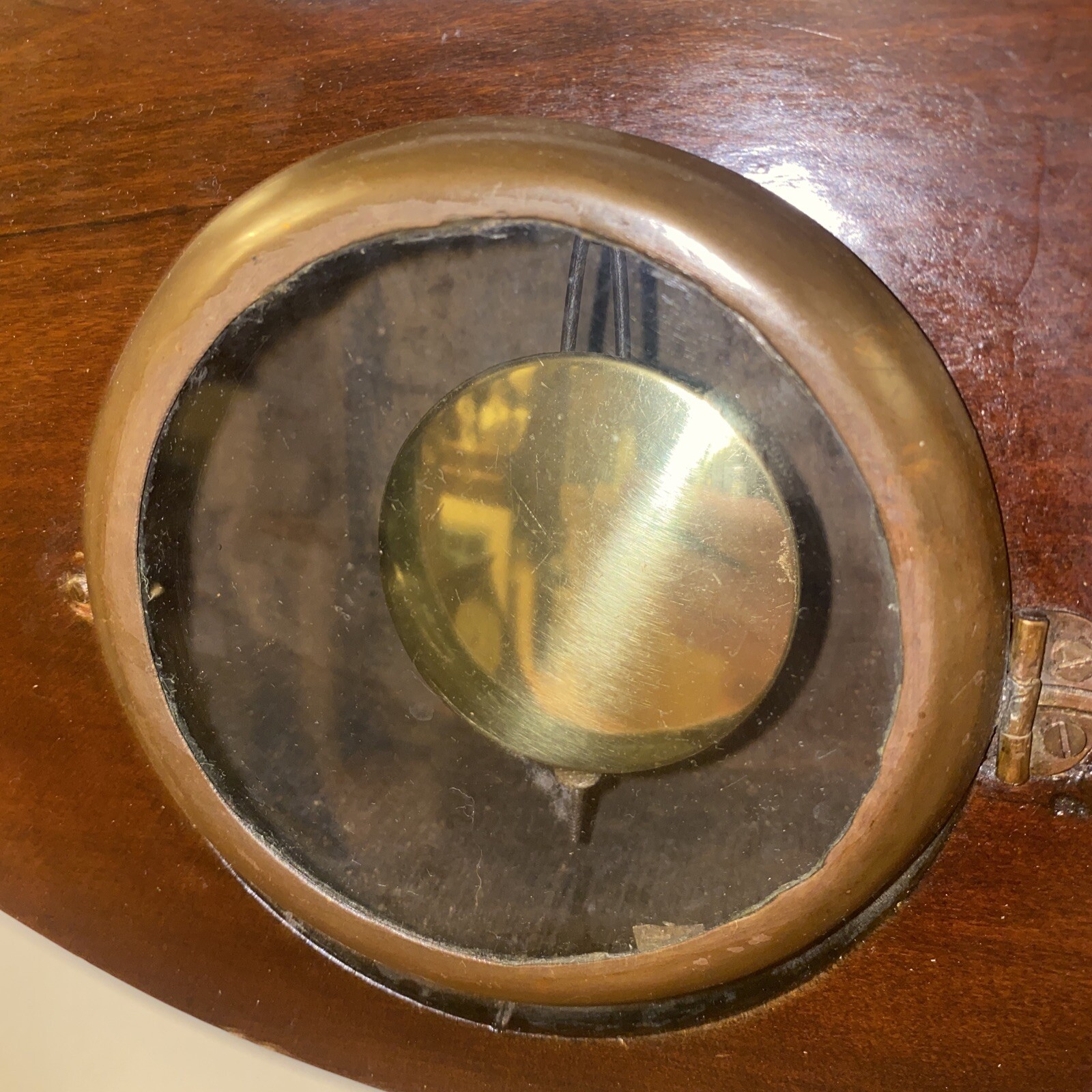 Rare Seth Thomas Drop Down Pendulum Window Clock W/ Roy Bros Plaque | eBay