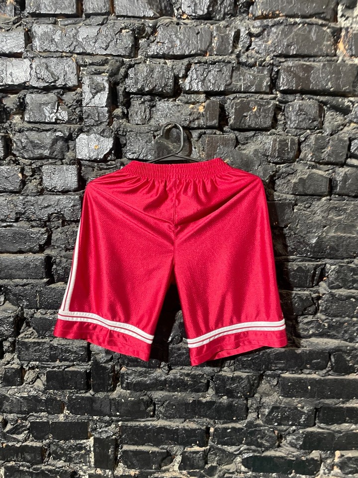 Champion NBA Basketball Shorts Red Polyester Mens Size Medium | eBay